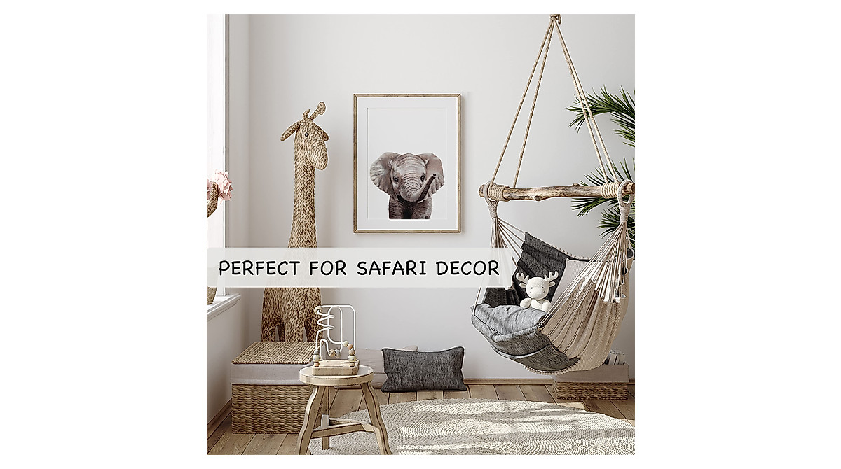 Adorable Safari Nursery Decor Set for Baby Rooms
