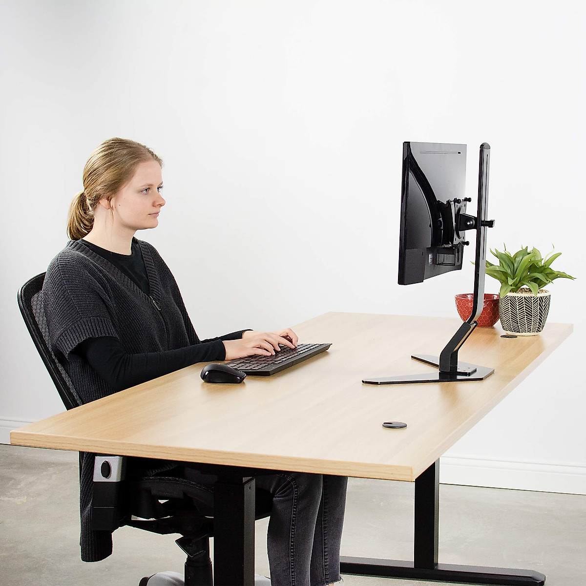 VIVO Quick Attach VESA Adapter Plate Bracket Designed for Dell SE2416HX, SE2717HX, SE2717H, S2216M, SE2716H, SE2216H, S2817Q, SE2417HG, S2316H, S2316M, SE2416H, and More, Mount-DLSSE2