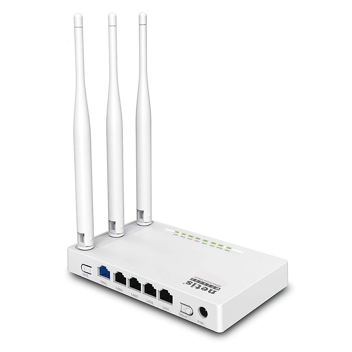 Netis WF2409E 300Mbps High-Speed Wireless N Router | Smart 3 x 5dBi High Gain Antennas with Parental Control for Computers, Smartphones, Wireless Cameras
