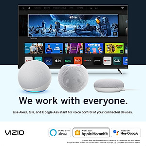 VIZIO 58-Inch M-Series 4K UHD Quantum LED HDR Smart TV with Apple AirPlay 2 and Chromecast Built-in, Dolby Vision