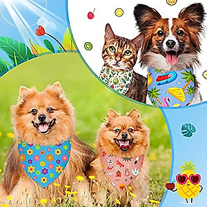 100 Pieces Dog Bandanas Bulk Heat Transfer Triangle Dog Bibs Heat Press Sublimation Blank DIY Dog Bandana Washable Adjustable Dog Bibs Scarves for Dogs Puppy Cats Pets Birthday Wedding (Medium)