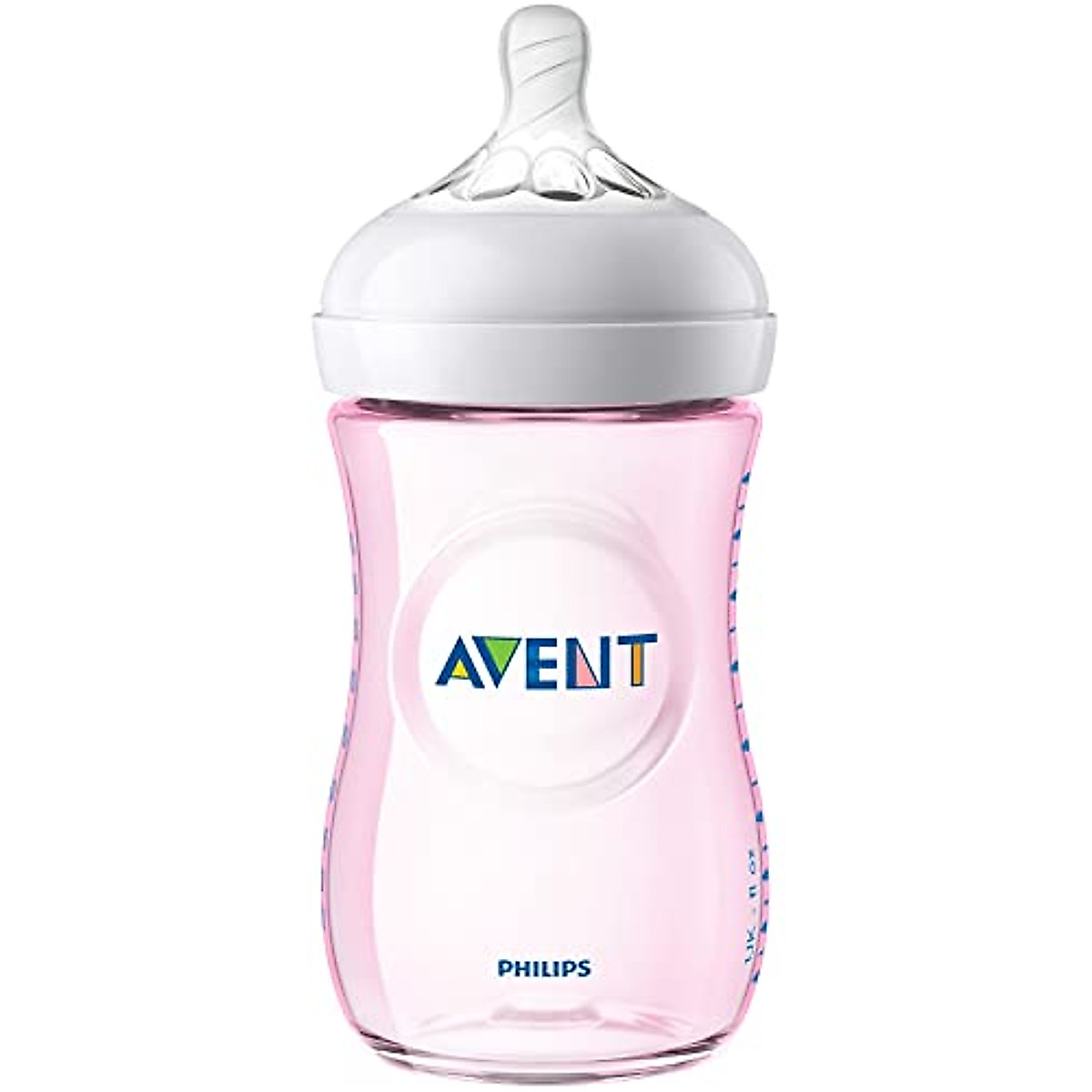Philips Avent Natural Baby Bottle Pink Gift Set, SCD206/11