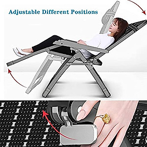 ガードレール Recliners Camping Garden Deck Chairs Zero Gravity Recliner Reclining Chaise Loungers