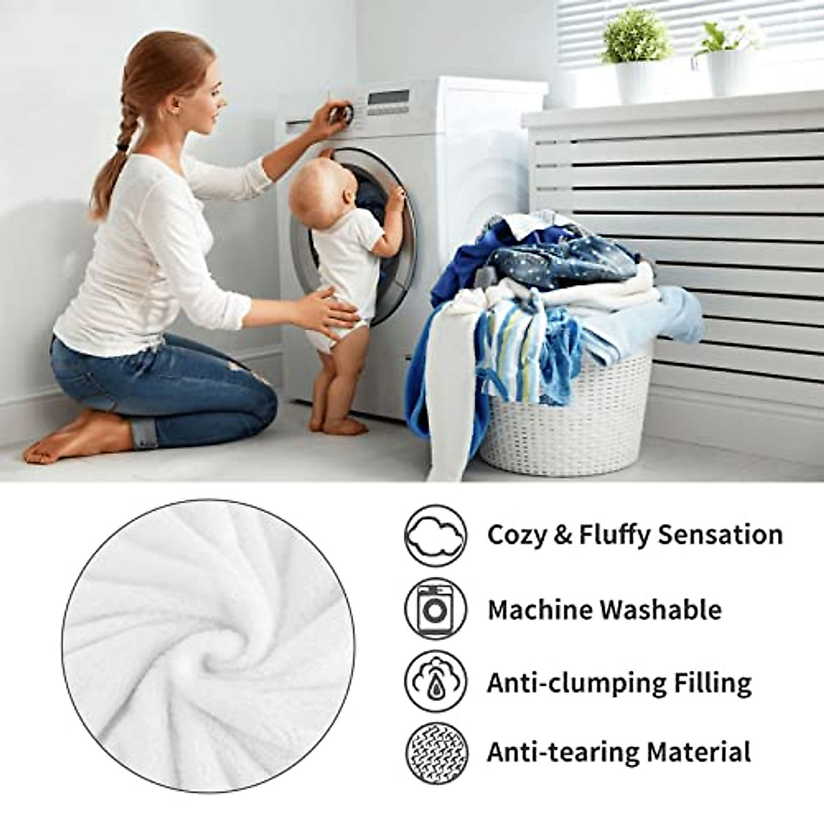 Wuozoi Funny This is fine Dog Flannel Blanket 60''x50'' Ultra-Soft Comfortable Throw Blanket for Bed Sofa Dorm Decor, Gifts, 2style