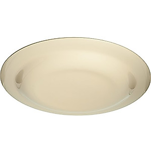 CFS GA5500670 Gathering Melamine Large Round Platter, 18", Adobe (1 Platter)