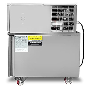 PrepRite PBF 4.0 Undercounter Blast Chiller Freezer - 4/5 Pan - R290 Refrigerant - Stainless Steel