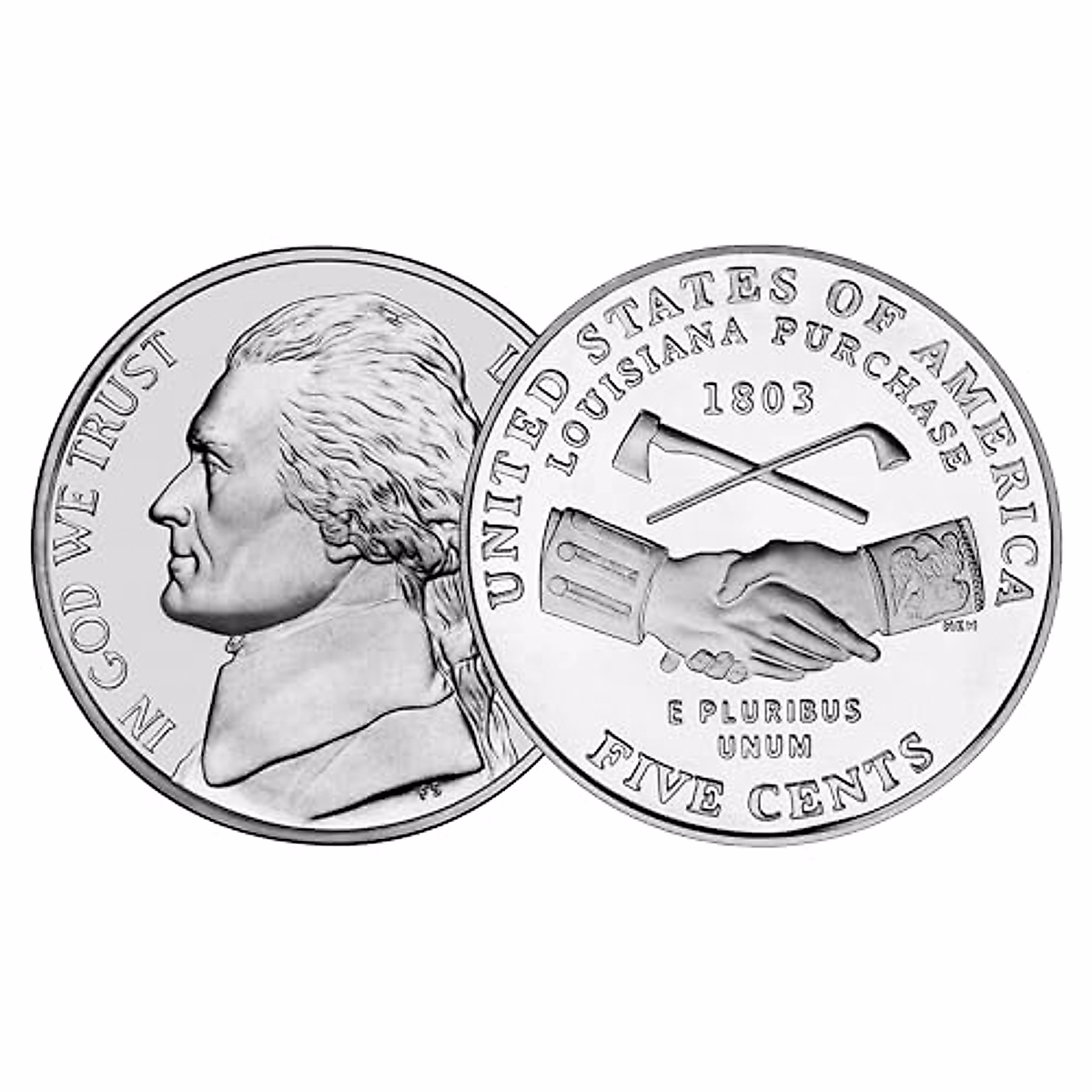 1938 - to Present - Whitman Jefferson Nickel 3 Book Set with 2004 and 2005 P, D Nickels 8 Coin Set Nickel Seller Uncirculated