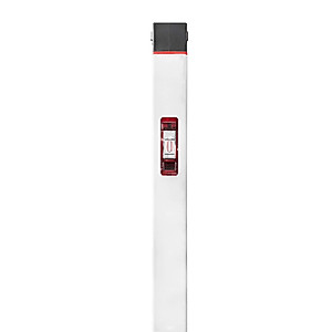 CE Tools 72 Inch Red Edge Level - 6 Foot Level Tool with Shock-Proof Vial, Milled Bottom, and Robust End Caps, Aluminum