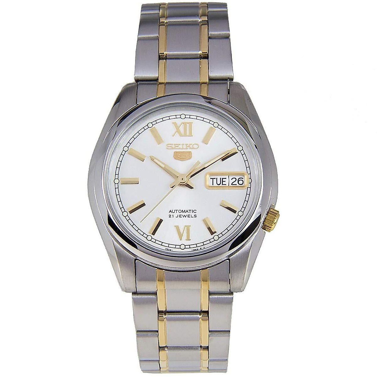 SEIKO 5 Automatic Silver Dial Men's Watch SNKL57