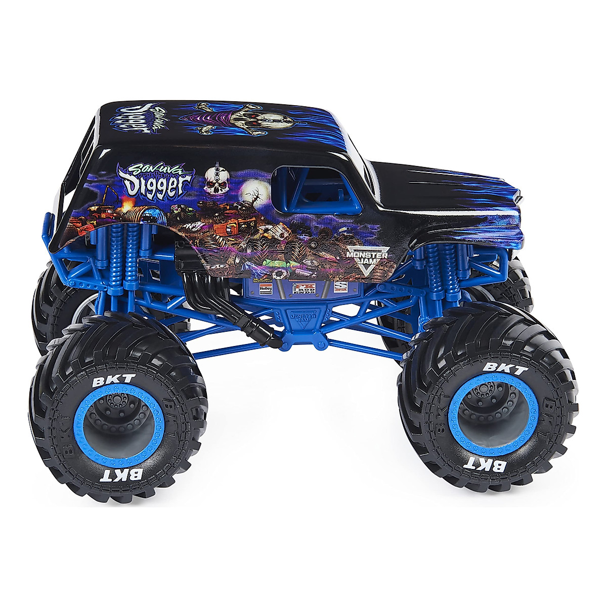 Monster Jam, Official Son-Uva Digger Monster Truck, Collector Die-Cast Vehicle, 1:24 Scale