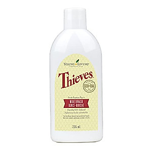 Young Living Thieves Fresh Essence Alcohol-Free and Fluoride-Free Mouthwash - 8 fl oz, a natural and refreshing way to promote oral hygiene and maintain fresh breath