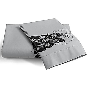 NICHIYOBI Redcap Beard Plumber Bros Game Movie Duvet Cover Set 3D Bedding Comforter Cover 3 Pcs (1 Duvet Cover+2 Pillowcases) Bedding Set (07,Queen-90x90in+20x30in*2)