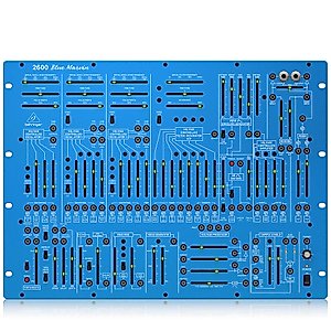 Behringer 2600 BLUE MARVIN Special Edition Semi-Modular Analog Synthesizer with 3 VCOs and Multi-Mode VCF in 8U Rack-Mount Format