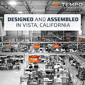 Tempo Communications TM-700 Butt Set/Lineman Telephone Test Set with LCD Display - Professional Grade (Latest Model)