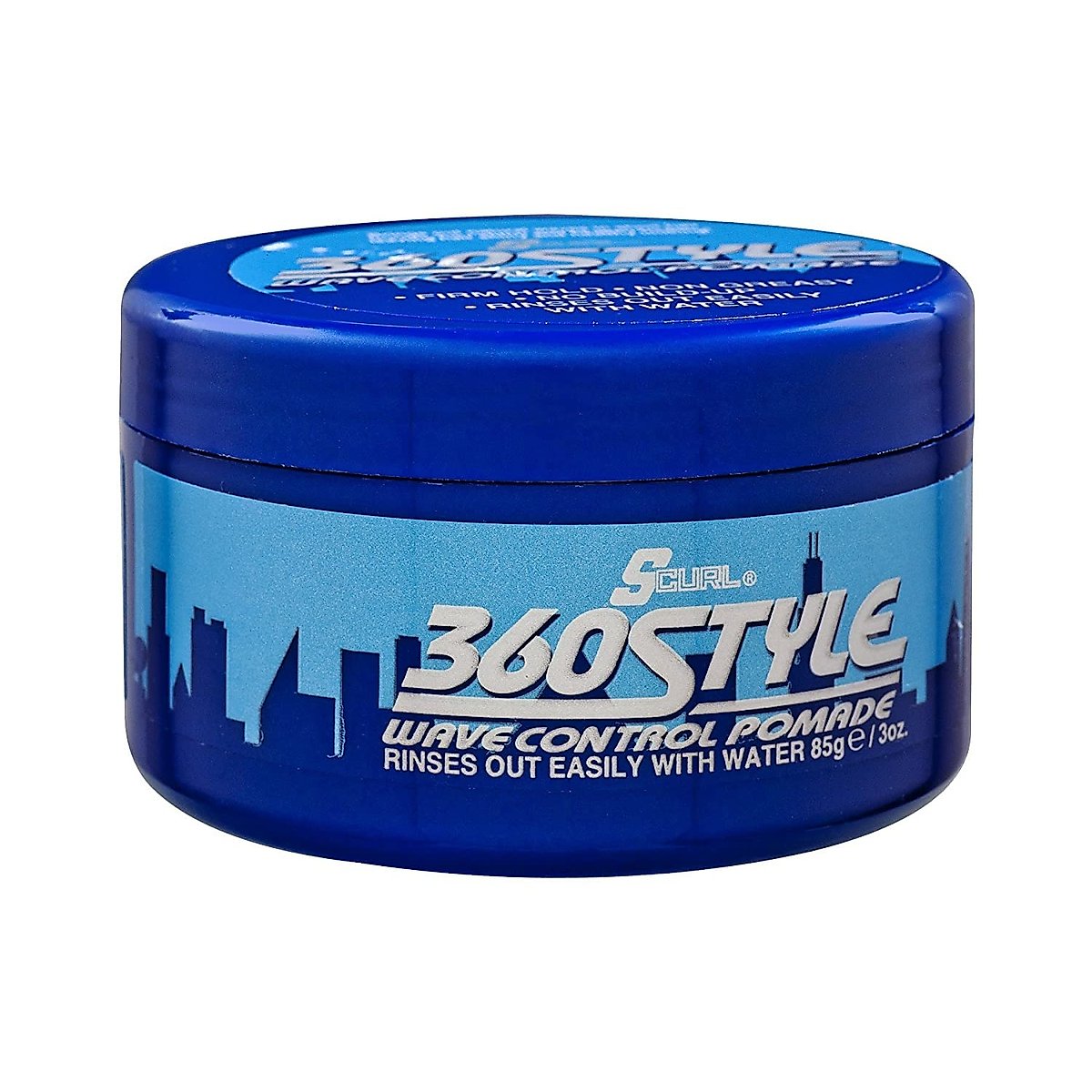 Lusters S-Curl 360 Wave Control Pomade 3 Ounce (88ml) (2 Pack)