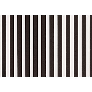 Premium Tissue Paper Black & White Stripes Tissue Paper 20 X 30-24 Sheet