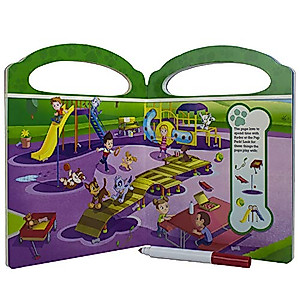 Nickelodeon - Paw Patrol - Write-and-Erase Look and Find Wipe Clean Board Book - PI Kids