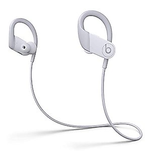Beats by Dre Powerbeats High-Performance Wireless Earphones - White - MWNW2LL/A (Renewed)