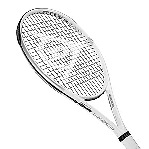 Dunlop Sports LX 800 Tennis Racquet (4-1/4), White