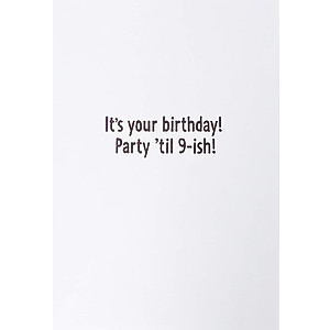 Greeting Card I Can Still Party 'Till The Cows Come Home! (Before 9pm) Funny Happy Birthday Getting Older Aging Humor