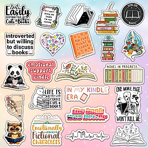 150pcs Stickers for Kindle | Kindle Stickers Bookish Reading Sticker Pack for Smut Readers | Laptop Water Bottle Computer Accessories| Holographic Waterproof
