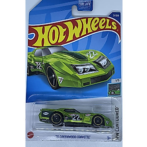 Hot Wheels 2022 - '76 Greenwood Corvette - Green - HW Contoured 1/5