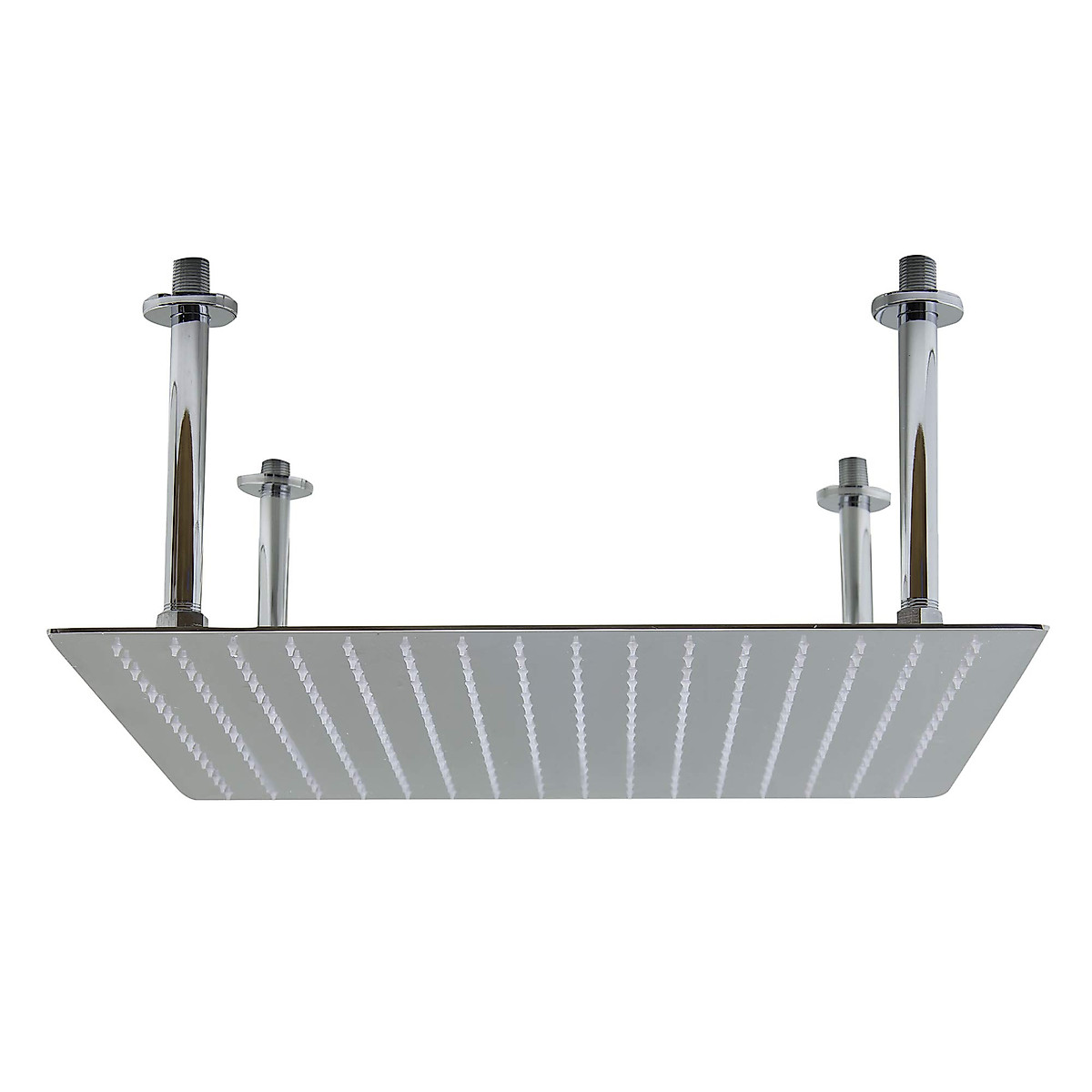 ALFI brand RAIN20S Square Ultra Thin Rain Shower Head, Polished Stainless Steel, 20-Inch