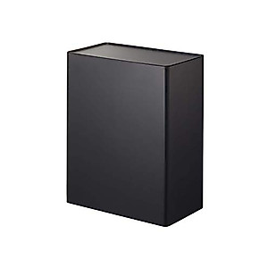 Yamazaki Home Organizer Stacker/Nursery Diaper Dispenser | Steel | Rolling Carts, One Size, Black