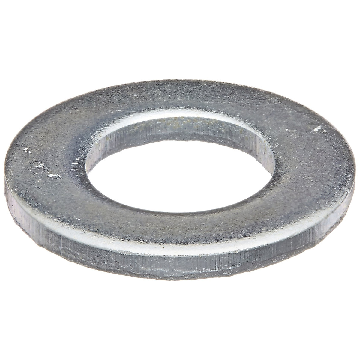 Small Parts M10D125A Steel Flat Washer, Zinc Plated Finish, DIN 125, Metric, M10 Screw Size, 10.5 mm ID, 20 mm OD, 2 mm Thick (Pack of 100)