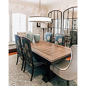 Antiqued Window Arch Wall Floor Mirror XL 82"