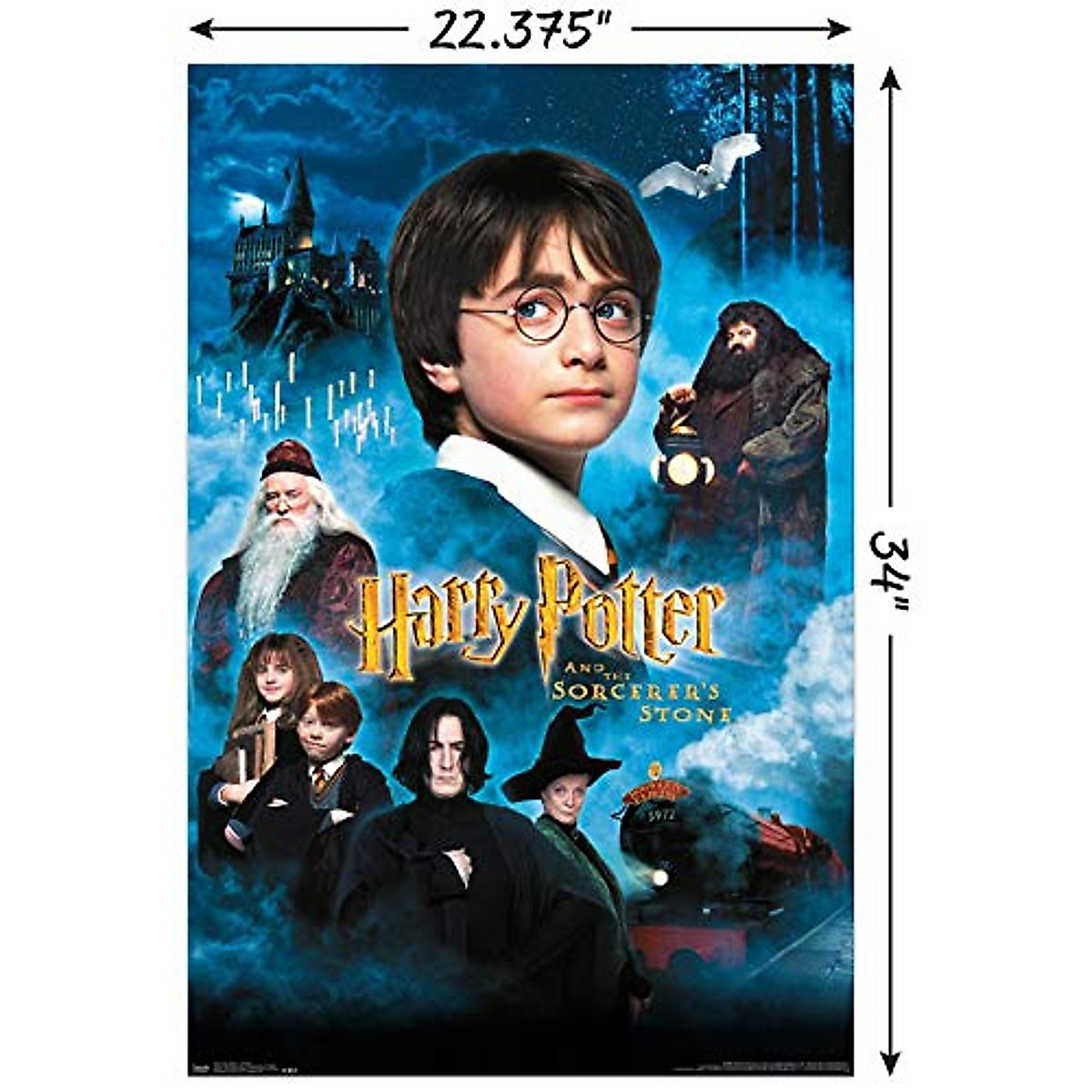 Trends International Harry Potter and the Sorcerer's Stone - Candles One Sheet Wall Poster, 22.375" x 34", Unframed Version