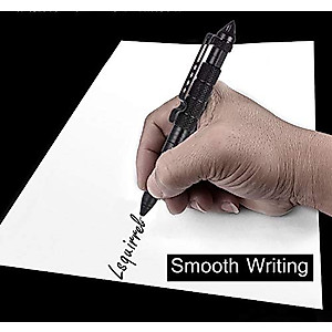 Pen Refills, 3.9in Black Ink Pen Refills 1.0mm Replacement Ink for Ballpoint Pen Parker Pen Tactical Pen (10 Pack)