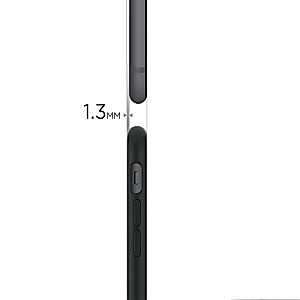 Black Cover for Motorola ThinkPhone + [2 Pack] HD Tempered Glass, Silicone Shell TPU Bumper Protective Back Case - Scratch Screen Protector for Motorola ThinkPhone (6,6")