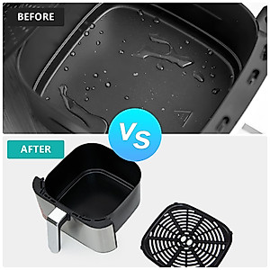 BSDLZCH 8x8 Aluminum Foil Pans, 60 Pcs Disposable Aluminum Tin Foil Baking Pans 8 Inch Square Aluminum Tray Cake Pan Tin for Baking, Cooking, Heating, Freezing, Prepping Food