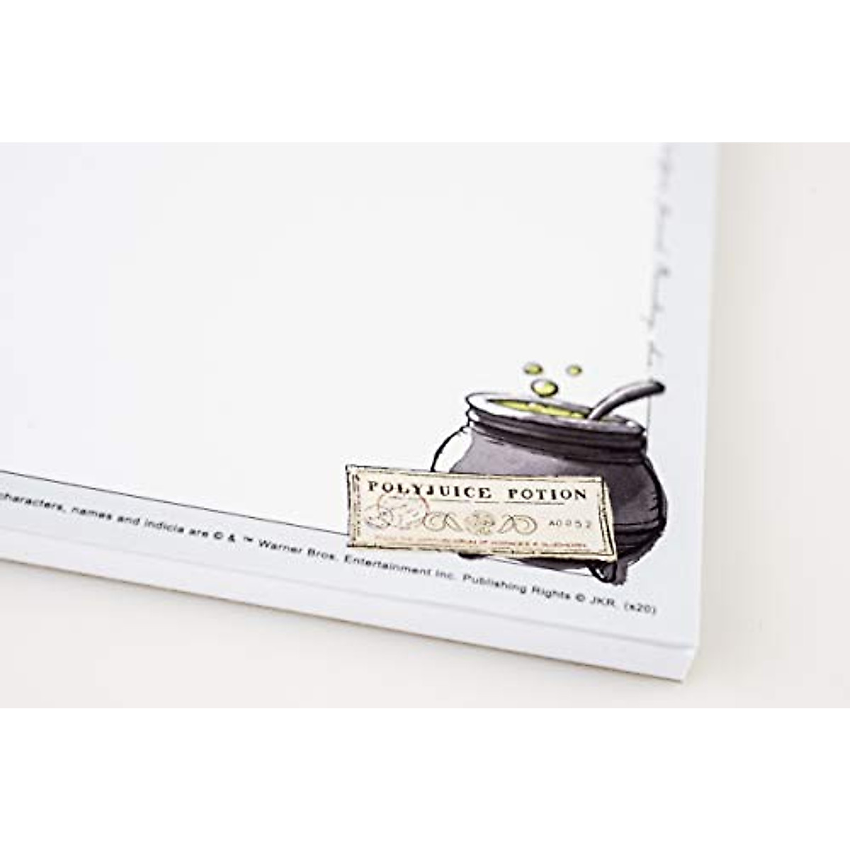 Conquest Journals Harry Potter 5"x7" Notepad, 50 Sheets, Quality Writing Paper