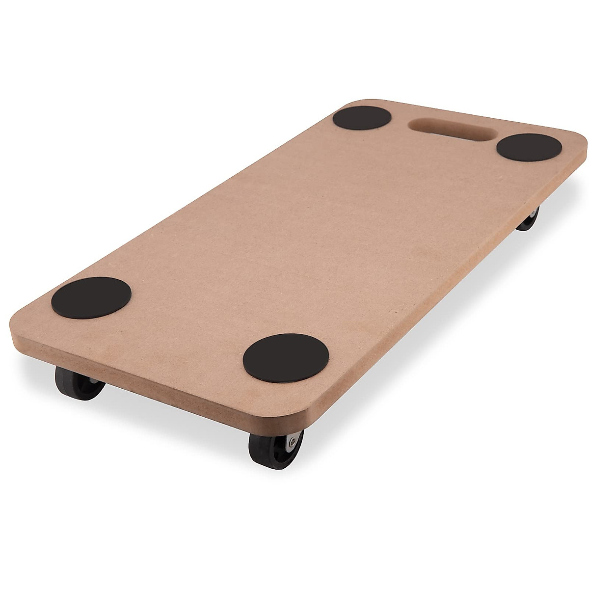 Furniture Moving Dolly, Mover Carpet Dolly with Wheels Heavy Duty, Portable Wood Flat Dolly for Moving Heavy Objects, 500 Lb Weight Capacity Rolling Platform Dolly