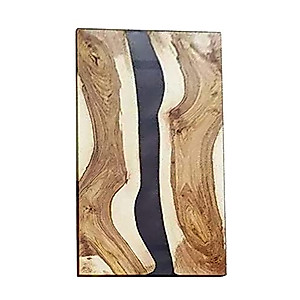 Epoxy Table, Live Edge Wooden Table, Natural Wood,Dining Table, Natural Epoxy Table, Resin Table, Epoxy Resin River Table