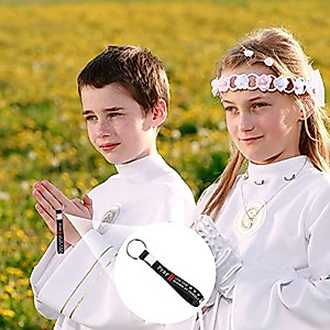 60 Pcs Christian Bible Keychains Bible Scripture Keychains Silicone Inspirational Keychain Gift for Women Student (Black)