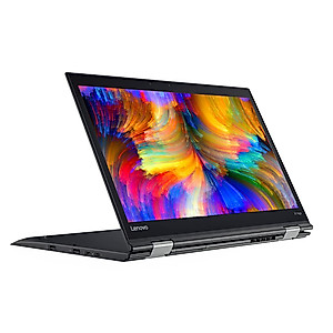 Lenovo ThinkPad X1 Yoga (Gen 2) i7 7600U 2.8Ghz 14-inch 2-in-1 Convertible Laptop, 16GB RAM, 512GB NVMe PCIe M.2 SSD, FHD 1080p, Thunderbolt 3 USB-C, Webcam, Windows 10 Home (Renewed)