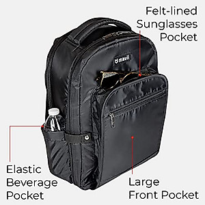 Mavii - The Convention Backpack - 17 inch Suitcase-style Dance Backpack, Versatile Travel Gear, Black