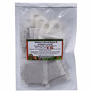 Natures Good Guys - Amblyseius swirskii (10 Sachets with 250 Mites)