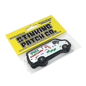 Candy Cane PVC Hook and Loop Patch Bundle - Hilarious Christmas Patches