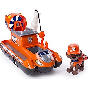 Paw Patrol Ultimate Rescue - Zuma’s Ultimate Rescue Hovercraft with Moving Propellers and Rescue Hook, for Ages 3 and Up