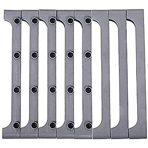 Rerii Cube Storage Shelves, 5 Cubes Closet Bedroom Organizer, Bookshelf Bookcase for Bedroom, Living Room, Small Spaces, 6-Layer