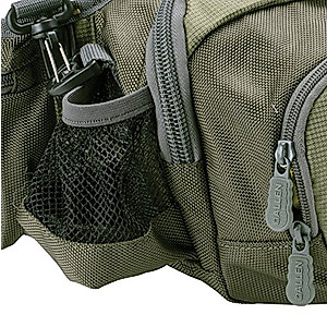 Allen Company Eagle River Lumbar Fly Fishing Pack - Water-Resistant Hiking Bag Perfect for Fly Fishing Gear, Equipment, and Accessories - 10" L x 5.5" W x 6" H - Green