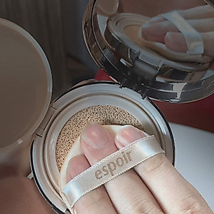 ESPOIR Soft Touch Air Puff 5ea | Flawless Face Makeup Fast and Easily | Makeup Puff for Liquid Foundation, Cream, Powder, Concealer Puff | Foundation Tool Sponge | Korean Makeup