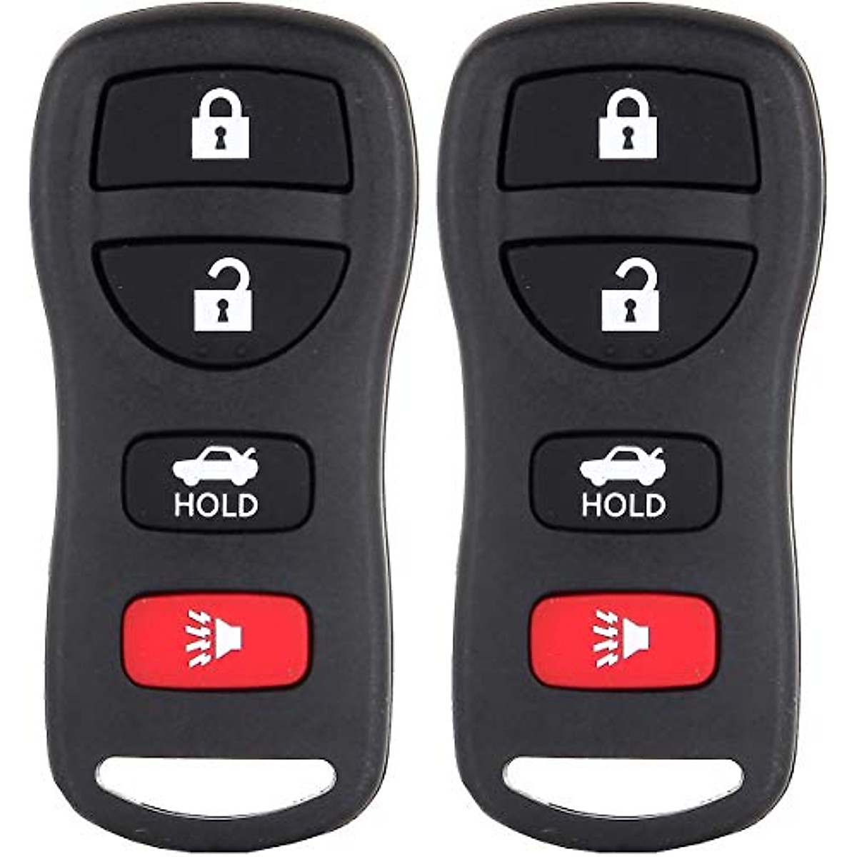 Compatible for 2002-2006 Infiniti Q45 Keyless Entry Remote Control Car Key Fob Replacement for KBRASTU15(Pack of 2)
