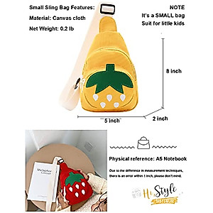 Hiflyer Sling Bag Shoulder Bag Chest Bag, Small Backpack Small Sling Bag, Kawaii Bag Kawaii Backpack Sling Backpack