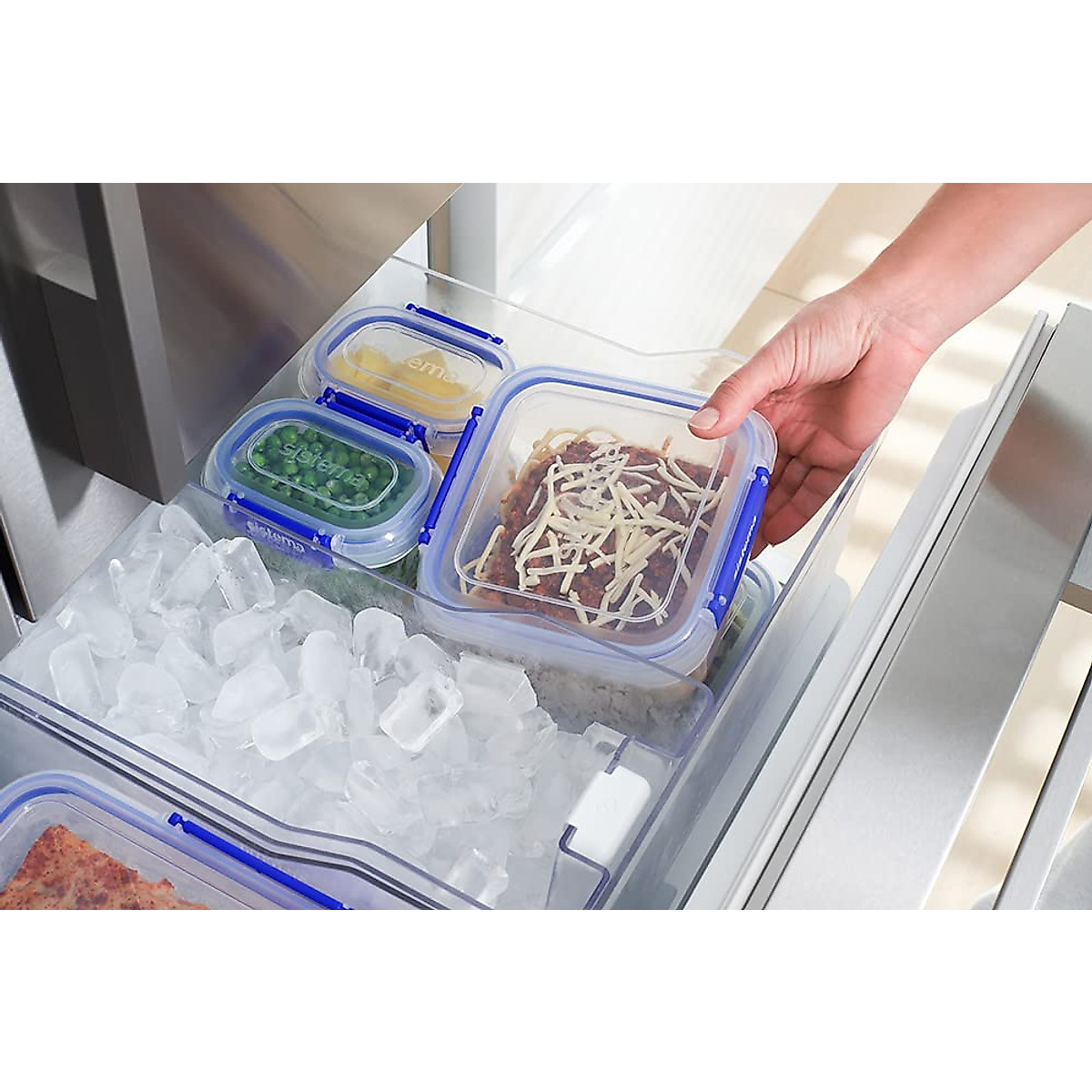 Sistema Lunchbox-881762 Lunchbox, 400ml, Transparent