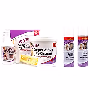 Capture Carpet Total Care Kit 400 Carpet Spot Eliminator, Treatment For Any Stain (2 Pack) - Bundle